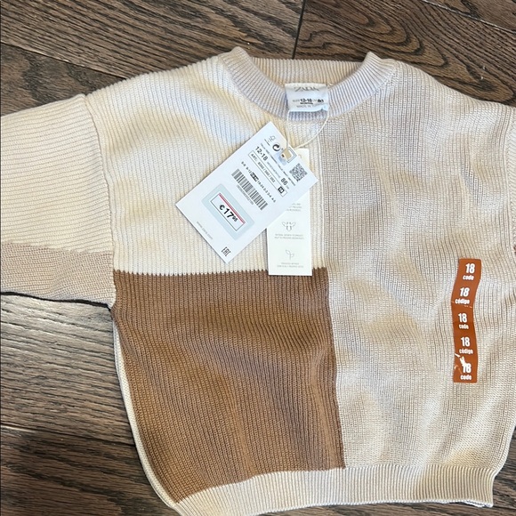 Zara | Shirts & Tops | Zara Kids Color Block Sweater | Poshmark